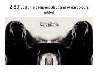 Skyfall opening sequence screenshots timeline | PPTX