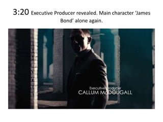 Skyfall opening sequence screenshots timeline | PPTX