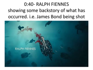 Skyfall opening sequence screenshots timeline | PPTX