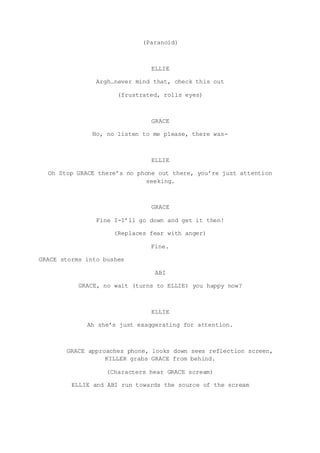 Opening sequence script udted | DOCX