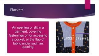 Openings in garments-CSEC Section 7 | PPTX