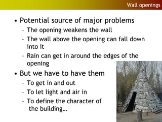 Openings in walls | PPTX