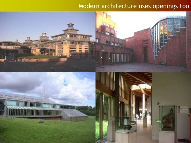 Modern Openings In Walls