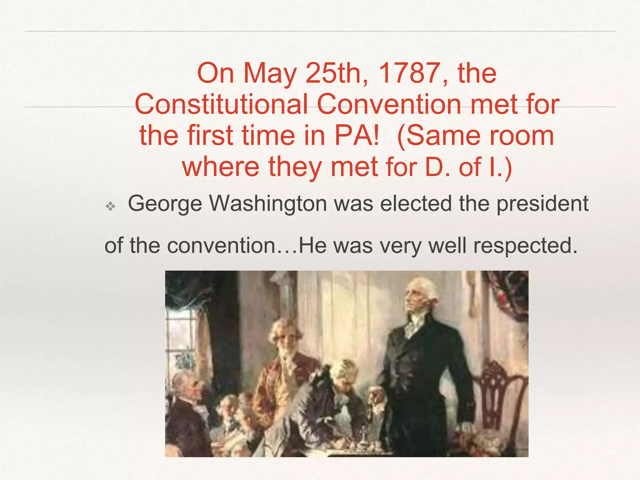 Opening the constitutional convention ppt kvanko | PPTX