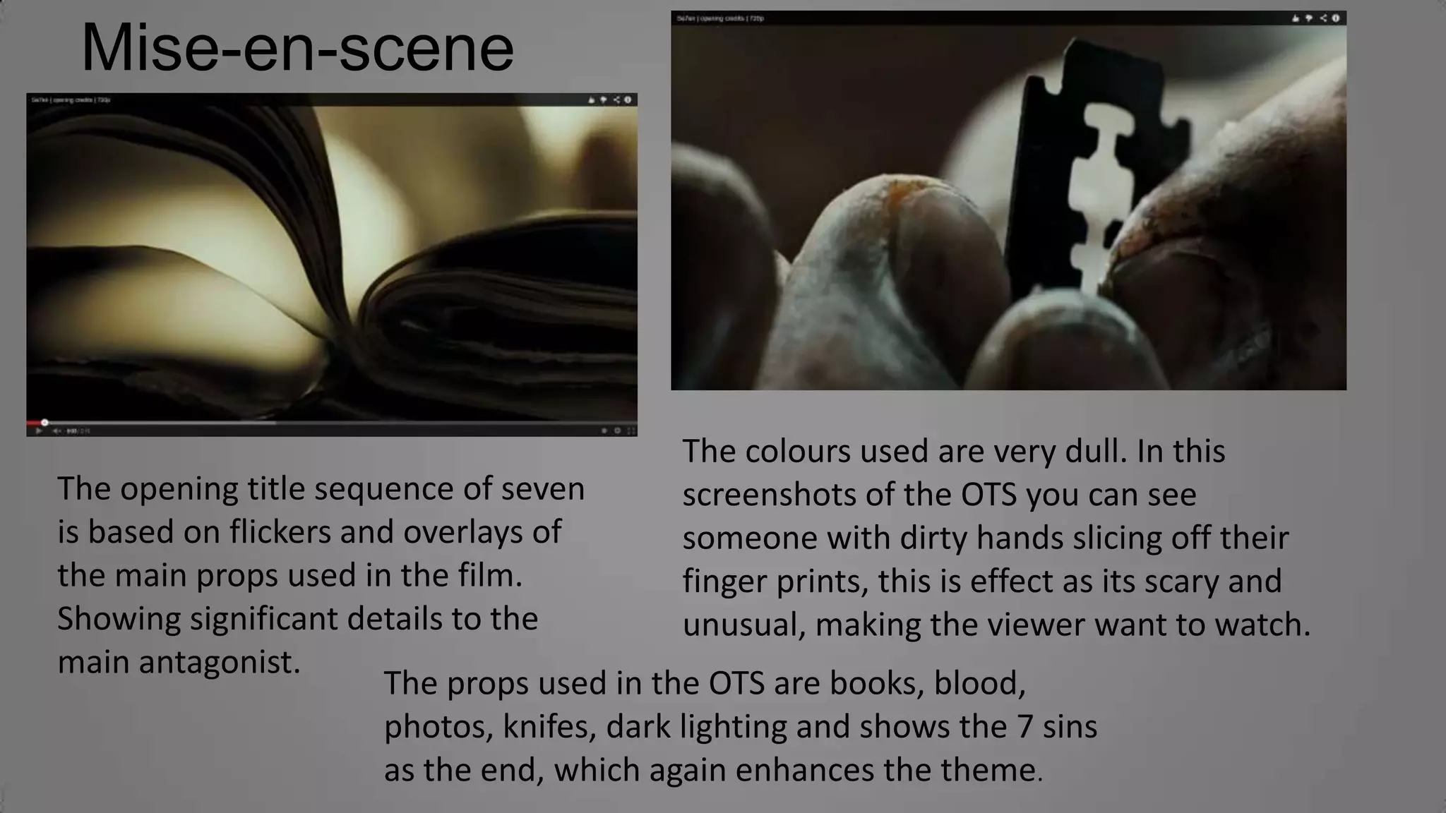 Opening title sequences freya | PPTX