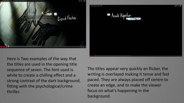 Opening title sequences freya | PPT