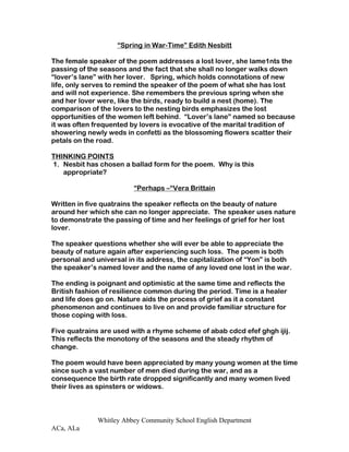 Opening worlds war poetry (all) | DOC