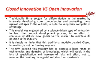 Open innovation- Eli Lilly | PPTX