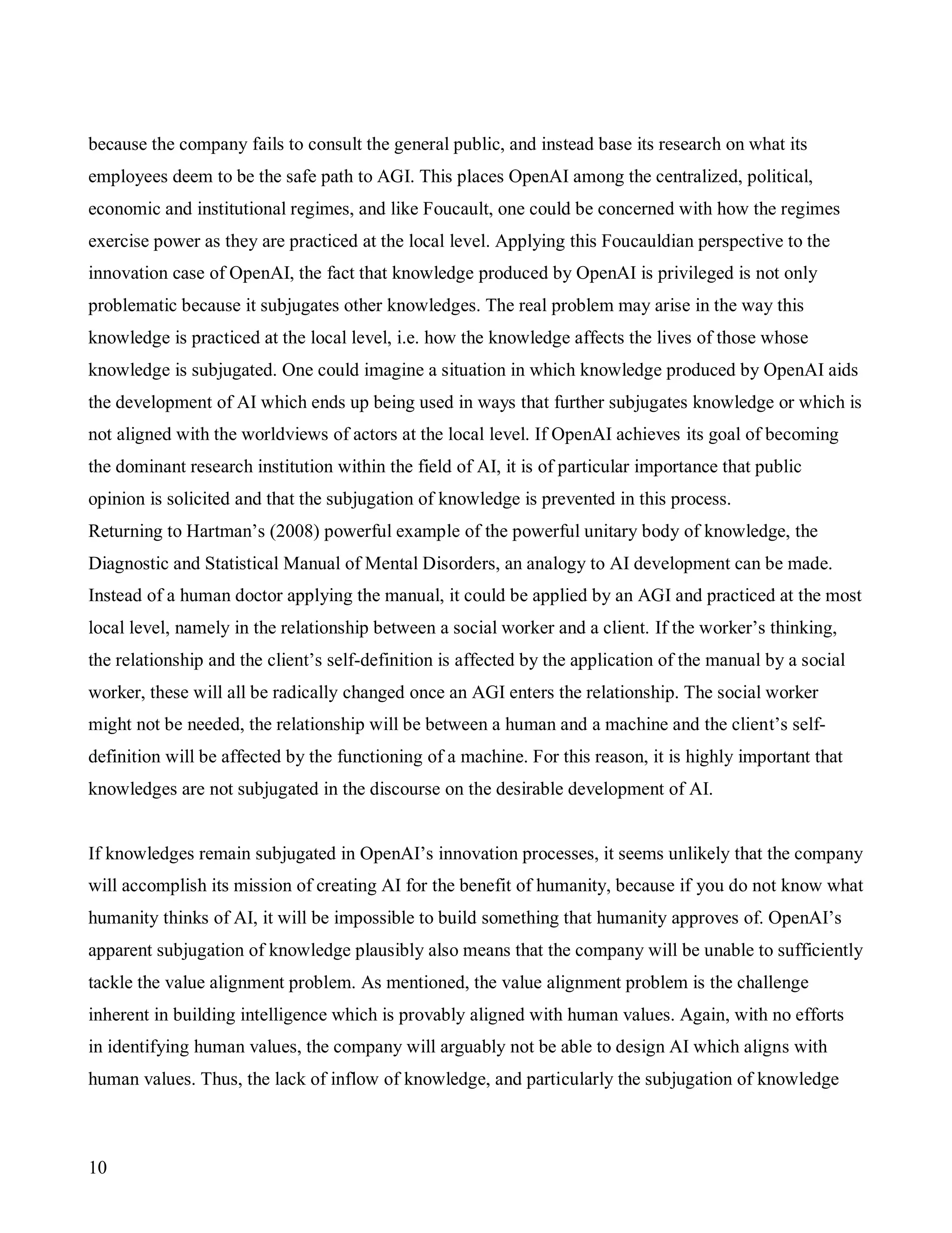 Open innovation and artificial intelligence: Can OpenAI benefit ...