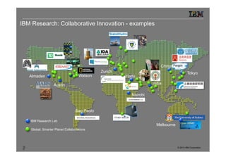 Open innovation in a globalized world @ IBM | PPT