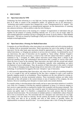 Open Innovation Process and Open Closed Innovation | PDF