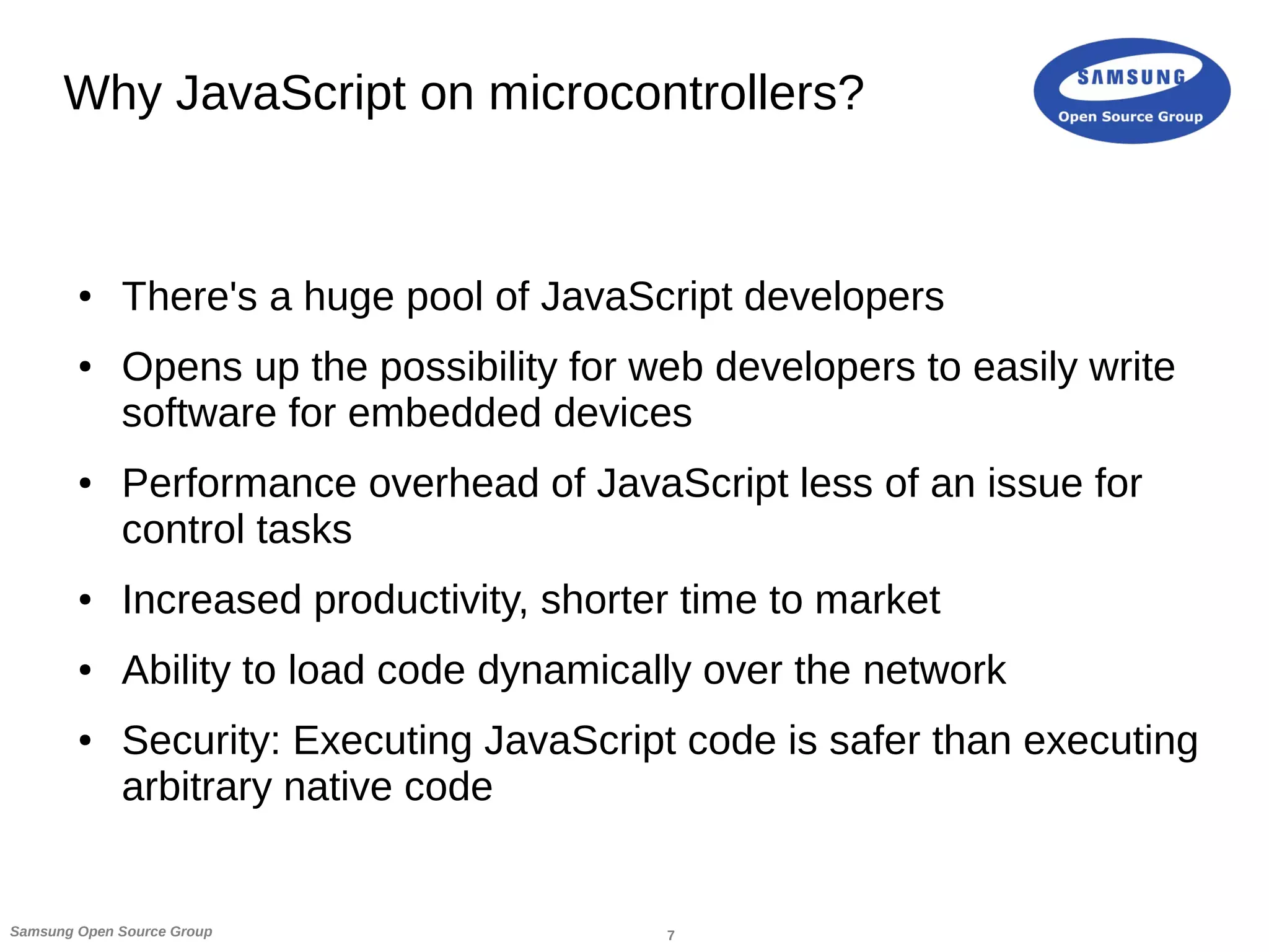 Introduction to IoT.JS