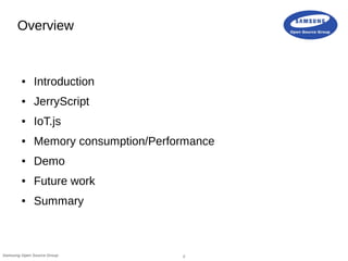 Introduction to IoT.JS