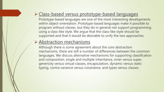 Open issue in oop | PPT