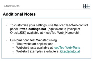Open jdk8 openj9-with_icedtea-web | PPTX | Shareware and Freeware ...