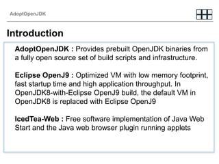 Open jdk8 openj9-with_icedtea-web | PPT