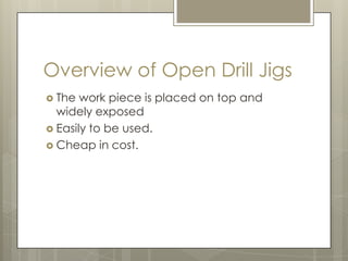 Open jigs | PPT