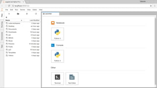 Open Jupyter Notebook and JupyterLab as a desktop application | PPT