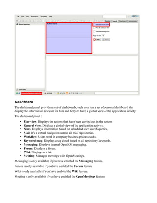 OpenKM Solution Document | PDF