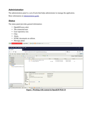 OpenKM Solution Document | PDF