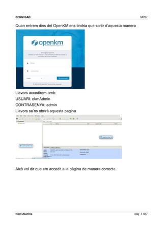 Openkm treball | PDF