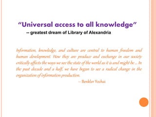 Understanding Open knowledge | PPTX