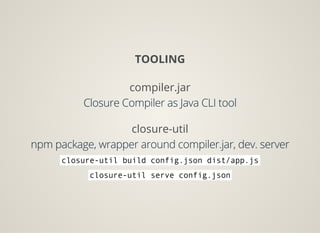 OpenLayers 3 & Google Closure Compiler | PPT