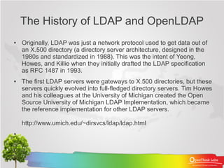 Directory Servers and LDAP | PPT