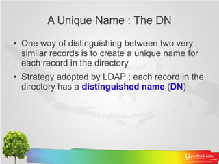 Directory Servers and LDAP | PPT