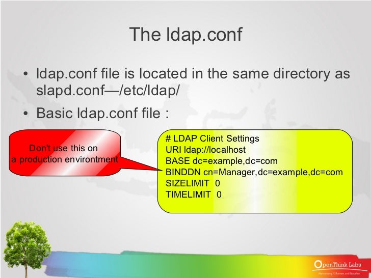 Openldap Installation And Configuration