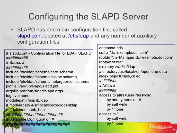 Openldap Installation And Configuration