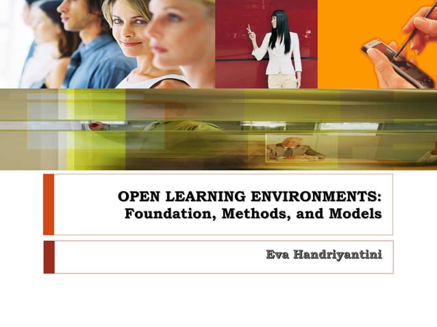 Open learning environment (OLE) | PPT | Education industry | Industries