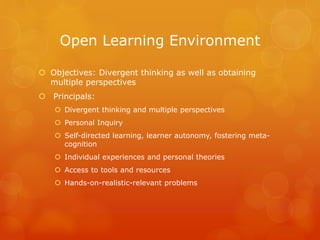 Open Learning Environments, Foundations, Methods, And Models – JYZXLK