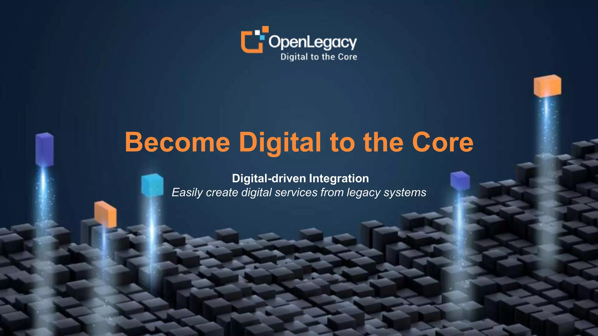 The Digital Innovation Award - OpenLegacy | PPTX | Cloud Computing | Internet