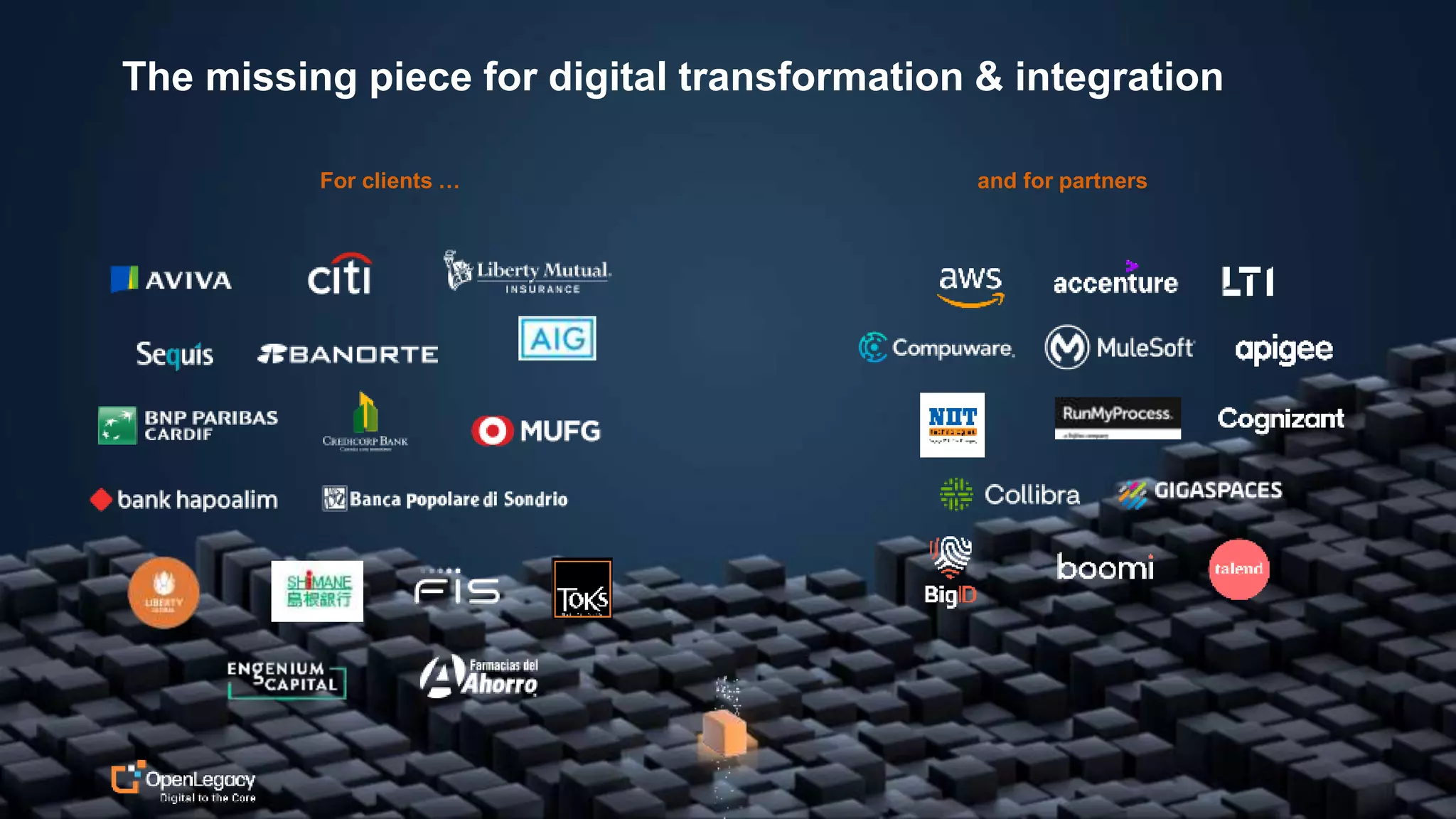 The Digital Innovation Award - OpenLegacy | PPTX | Cloud Computing | Internet