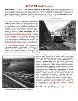 GOV REAGAN & GOV. McCALL -- NAWAPA NOW !! 1967 | PDF