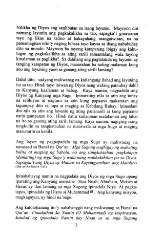 Open letter to you, tagalog | PDF