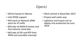 OpenLI | PDF
