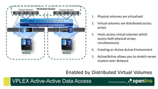 Openline active –active datacenters medtronic - emc forum 2013 | PPT