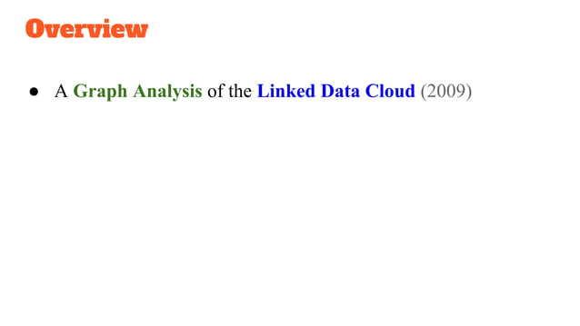 Linked Data And Graph Properties Ppt