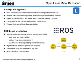 OpenLMD, Multimodal Monitoring and Control of LMD processing | PPTX