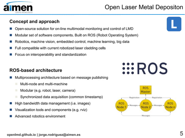OpenLMD, Multimodal Monitoring and Control of LMD processing | PPTX