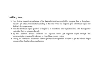 Open loop and closed loop control system | PDF