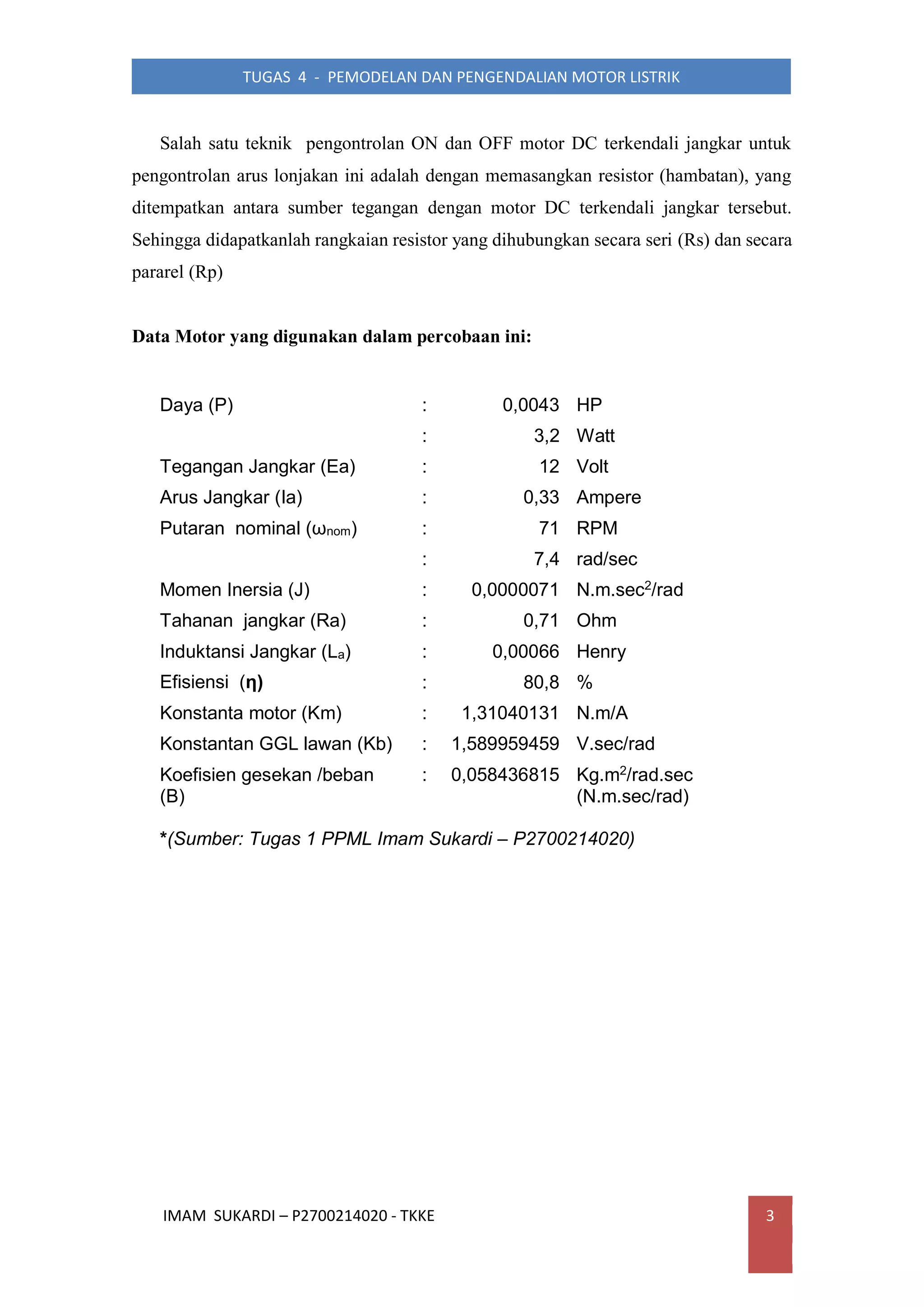 Open loop motor dc Simulink | PDF