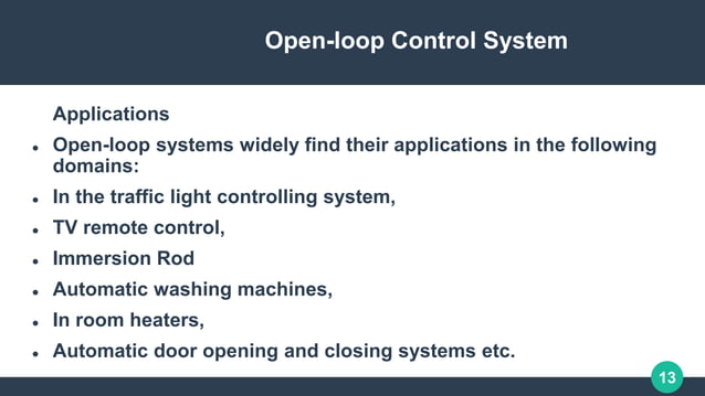 open loop system Control system (Sindhumathy).pptx | Home Appliances ...