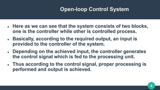 open loop system Control system (Sindhumathy).pptx | Home Appliances | Home & Garden