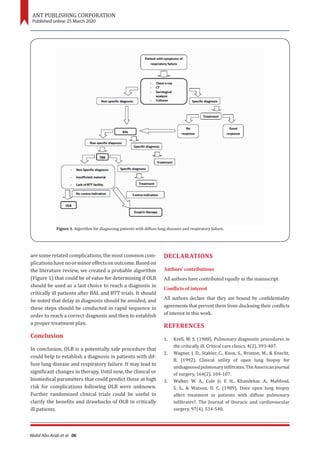 Open lung biopsy in patients with respiratory failure | PDF