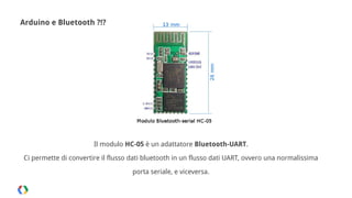 Android-Arduino interaction via Bluetooth | PPT