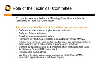 OpenMAMA Governance | PDF