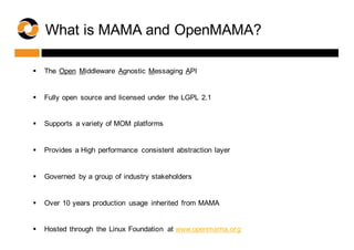 OpenMAMA Governance | PDF